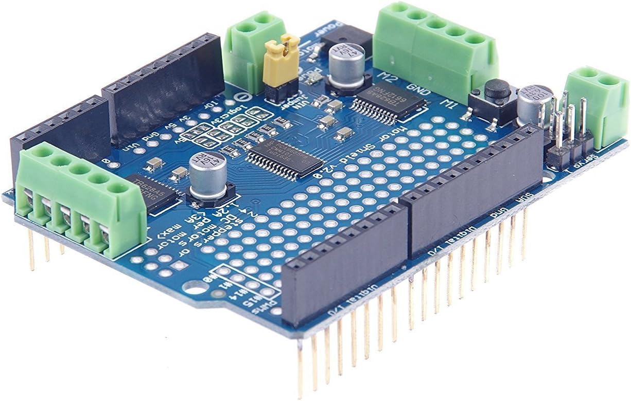 DollaTek Stepper Servo Robot Shield v2 with PWM Driver Shield For Arduino – BigaMart