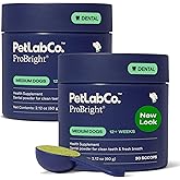 Amazon.com: PetLab Co. ProBright Advanced Dental Powder - Dog Breath ...