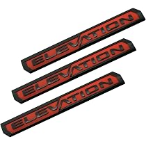Black Red Off Road Decals X31 Off Road Emblems - 2 Piece Replacement ...