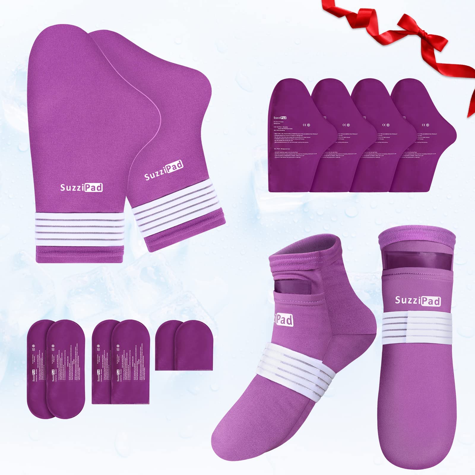 Mua SuzziPad Cold Socks & Hand Ice Pack, Cooling Gloves for ...