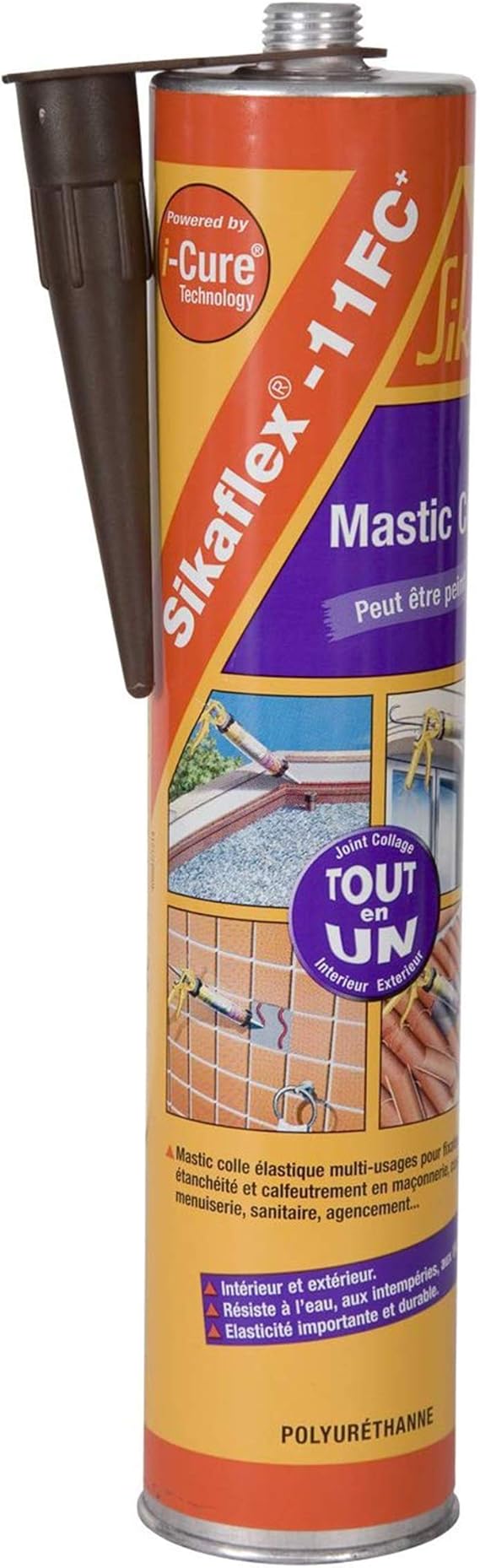 Sika 7300 Sikaflex - Pegamento, 300 ml, color marrón: Amazon.es ...