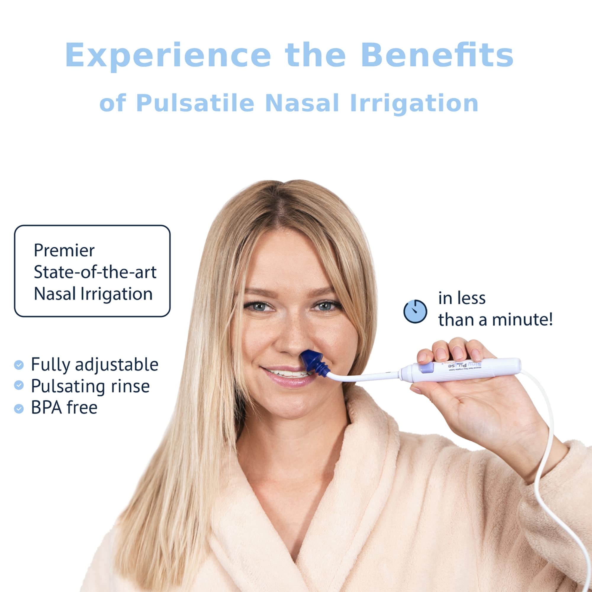 Mua SinuPulse Elite Advanced Nasal Irrigation System, Pulsating Nasal ...