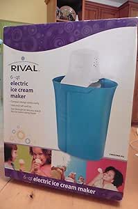 Amazon.com: Rival 6 Quart Ice Cream Maker: Kitchen & Dining