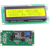 Amazon.com: NOYITO 1602 16x2 LCD Module Shield Blue Backlight with IIC I2C Driver Serial ...
