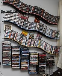 Amazon.com: Artisan Modern Wave Metal 2 x 35 Disc DVD/BluRay Storage ...