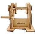 Amazon.com: kizihaus Wooden Hand Winch Toy – Bucket Pulley System for ...