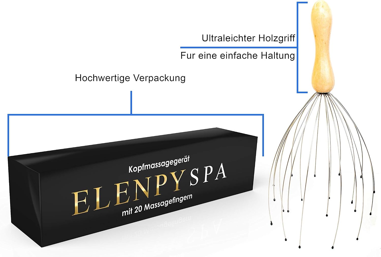 Luxury Head Massage Spider (Relax, Wellness, Head Massager) with ...