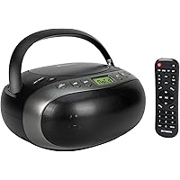 Amazon.com: Retekess TR634 Boombox CD Player, Portable Bluetooth ...