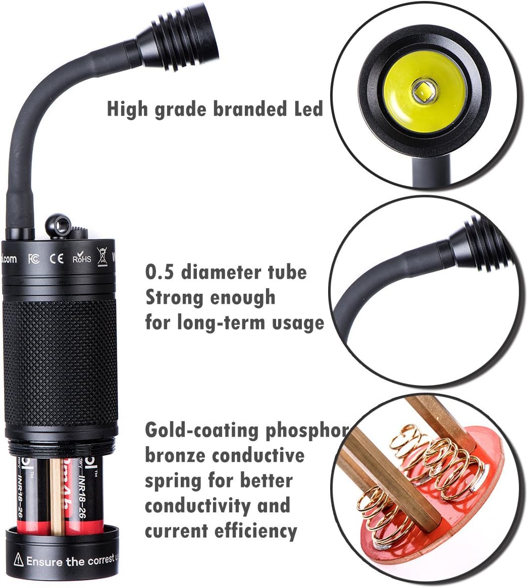 Weltool M3 LED Work Light, Wireless Hands-free Work Light, Sturdy ...