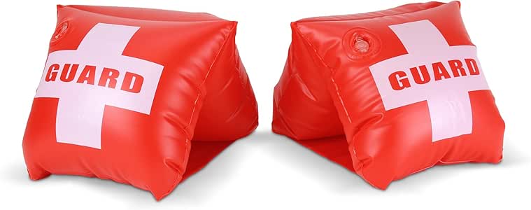 GoFloats Lifeguard Adult Water Wing Floaties - Own The Pool: Amazon.ca ...