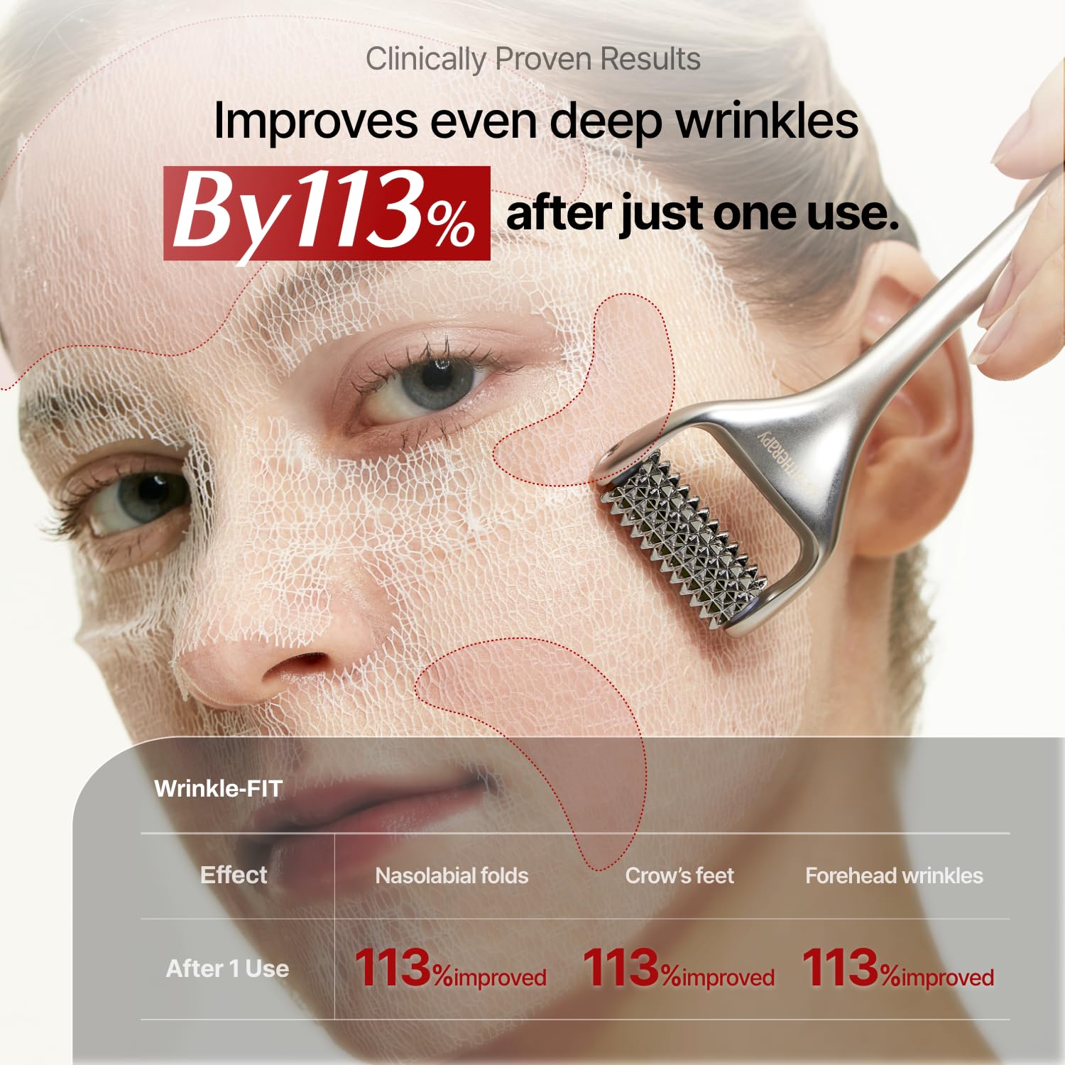 Mua MEDITHERAPY Wrinkle-fit Mask + Facial Roller, Collagen Mask ...