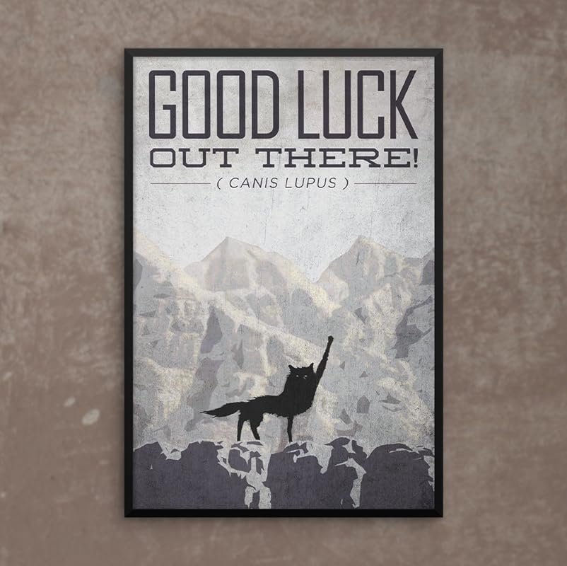Amazon.com: Fantastic Mr. Fox Poster, Good Luck Out There! Fist in the ...