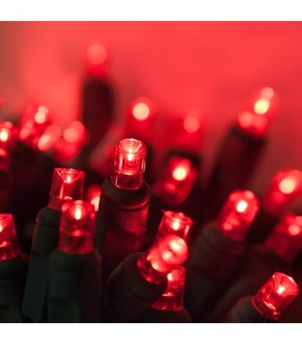 Red M5 Led Christmas Lights