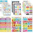 Amazon.com: Hadley Designs 16 Educational Posters for Classroom ...