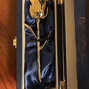 Amazon.com: Love Picker 24 Karat Gold-Dipped Natural Rose 11.5": Home ...