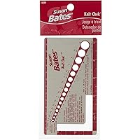 Amazon.com: Susan Bates 14099 Knit-Chek for Knitting Needle, Pink, 3 by ...