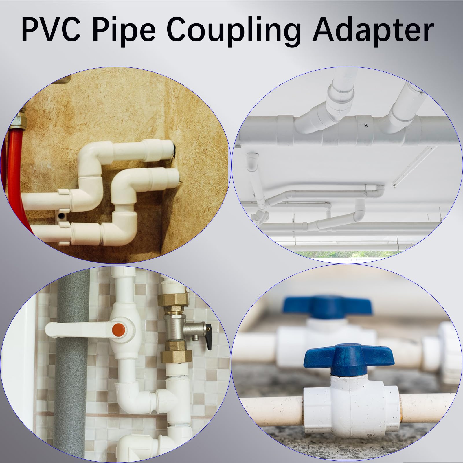 Drink Thermometer Set 10Pcs 1/2 Inch PVC Couplings - Sch40 Slip Socket ...