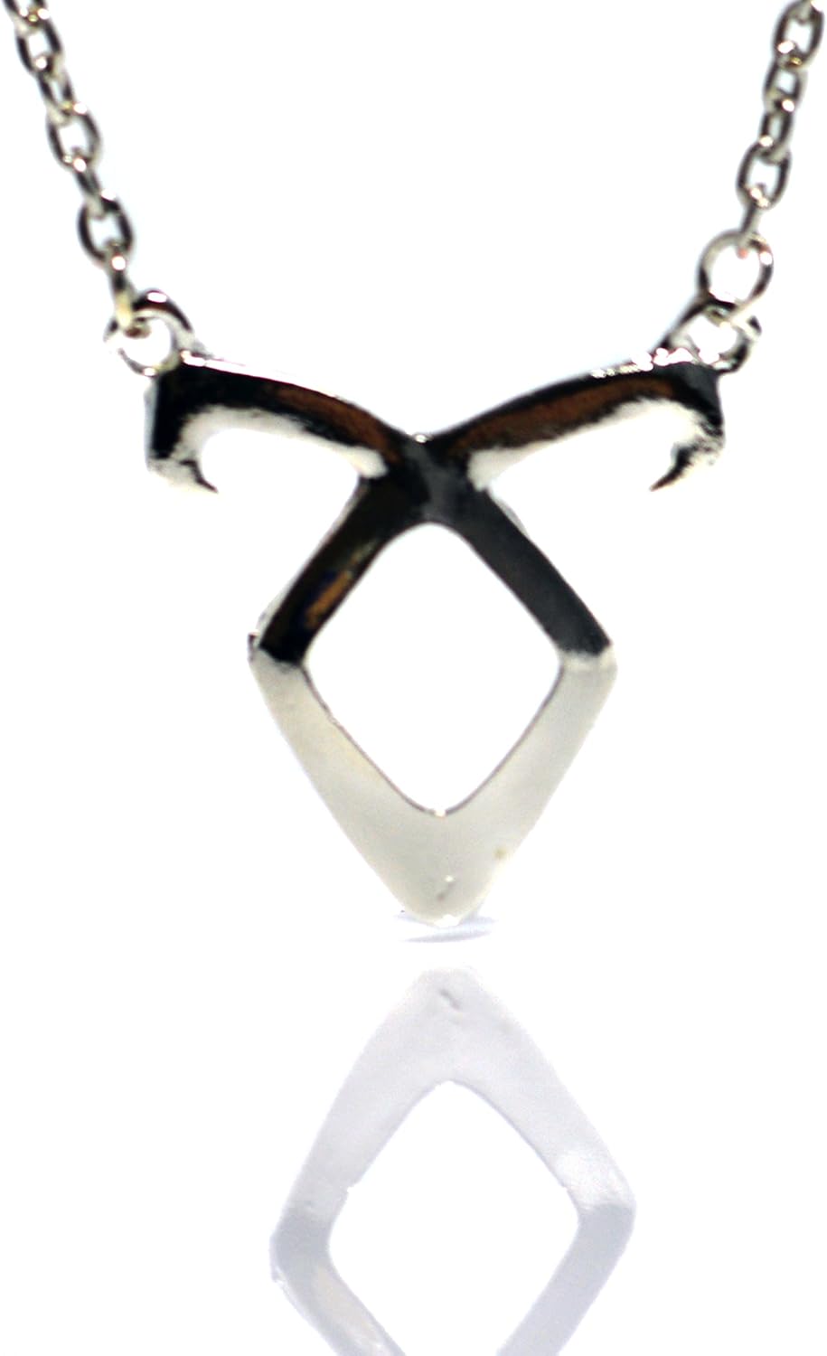 Collar Beaux Bijoux con colgante de runa de poder angelical, cazadores ...