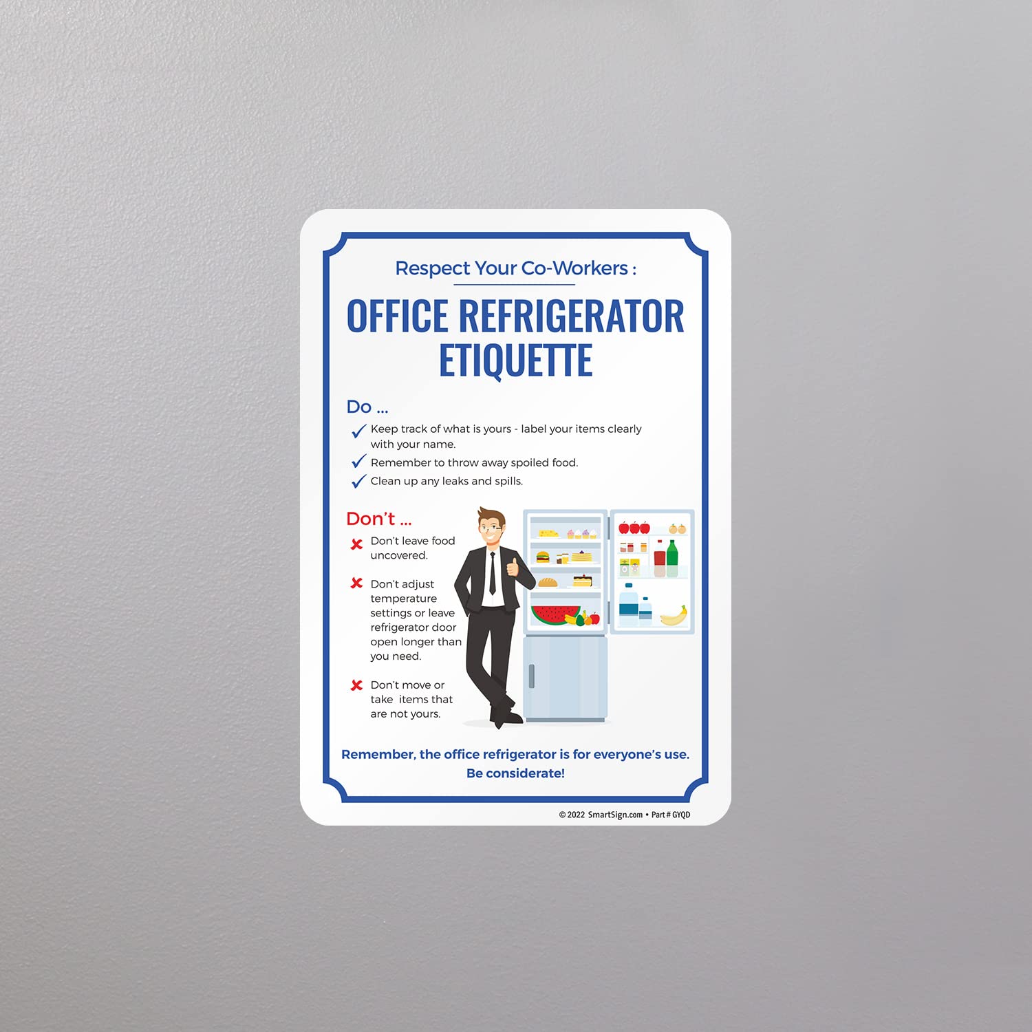 Mua SmartSign 10 x 7 inch “Respect Your Co-Workers - Office ...