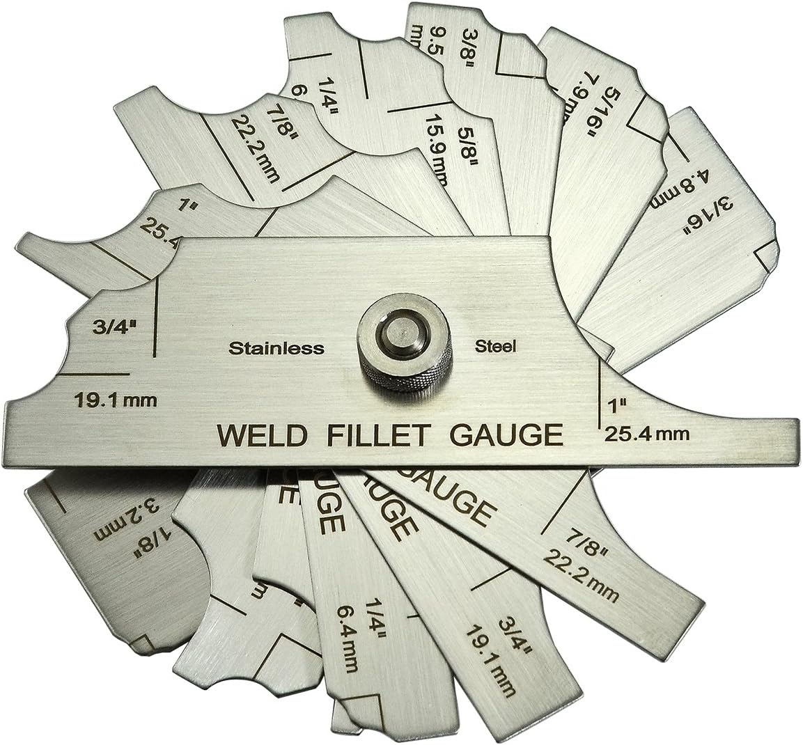 Stainless Steel Welding Inspection Gauge for Welding Inspection Metric ...