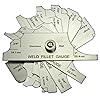 RIVERWELD 7 Piece Fillet Weld Set Gage MG-11 Rl Gauge Depth Gauges ...