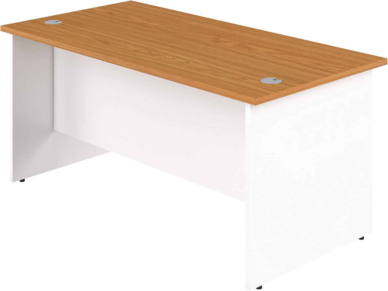 Office Hippo Heavy Duty Rectangular Office Desk with Panel Ends, 120 x ...