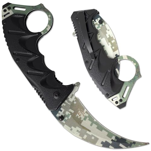 Snake Eye Tactical Everyday Carry Assist Style Folding Pocket Knife EDC ...
