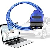 Amazon.com: VAG KKL 409.1 USB Cable with Original FTDI FT232RL Chip for VW,Audi,Seat,Volkswagen ...