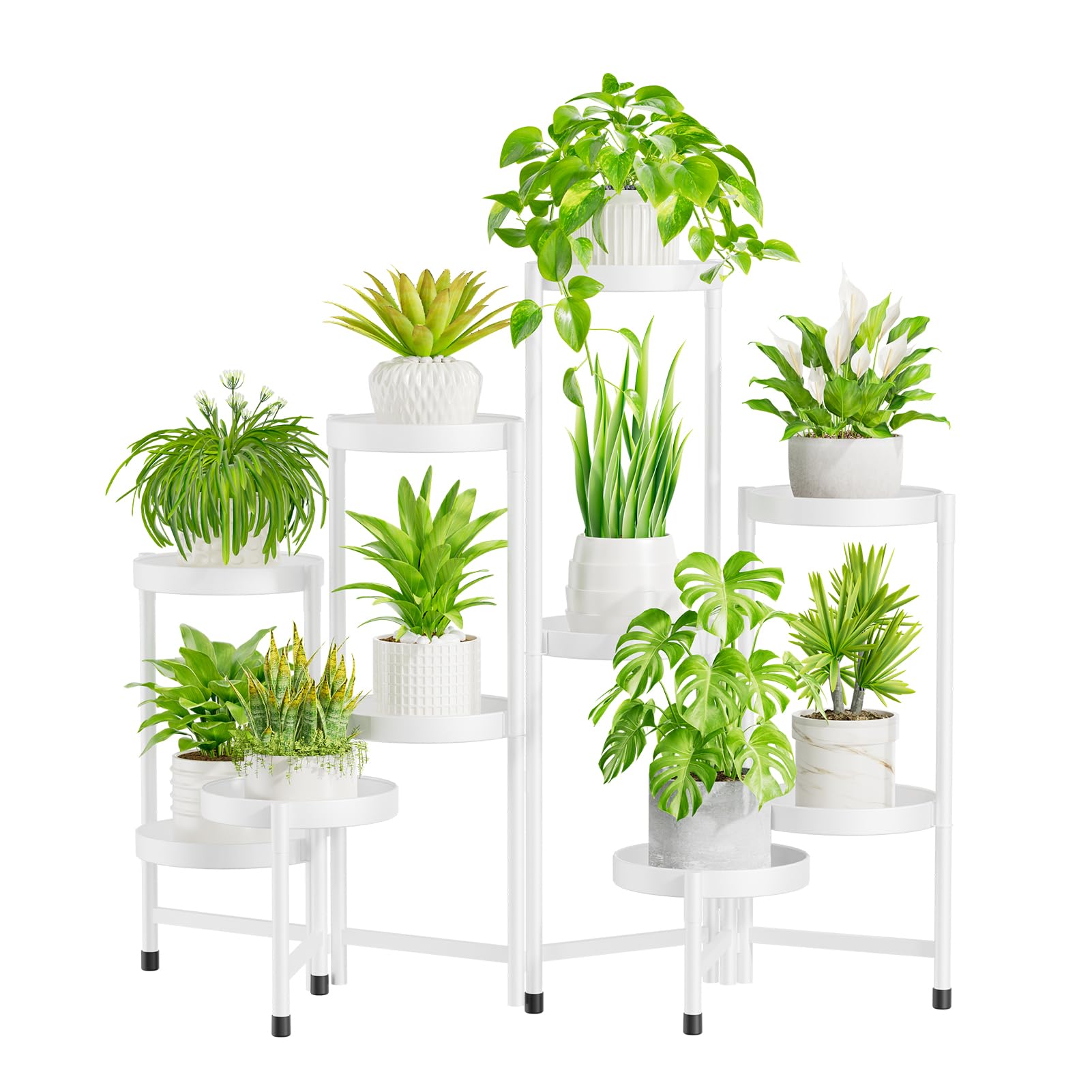 iDavosic.ly 10 Tier Plant Stand Indoor Tall, Tiered Plant Stands ...