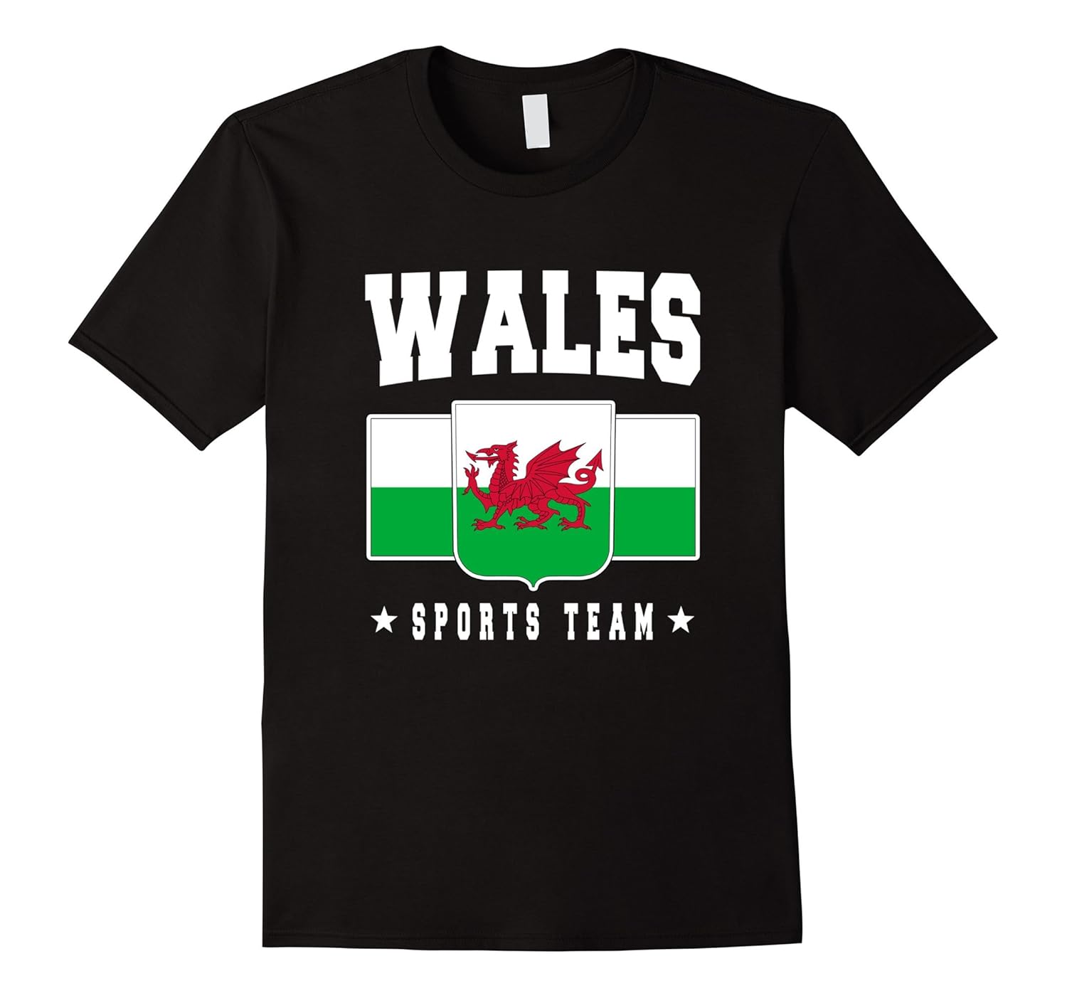WALES T-shirt Cymru Dragon Tee Welsh Flag Soccer Football-CL – Colamaga