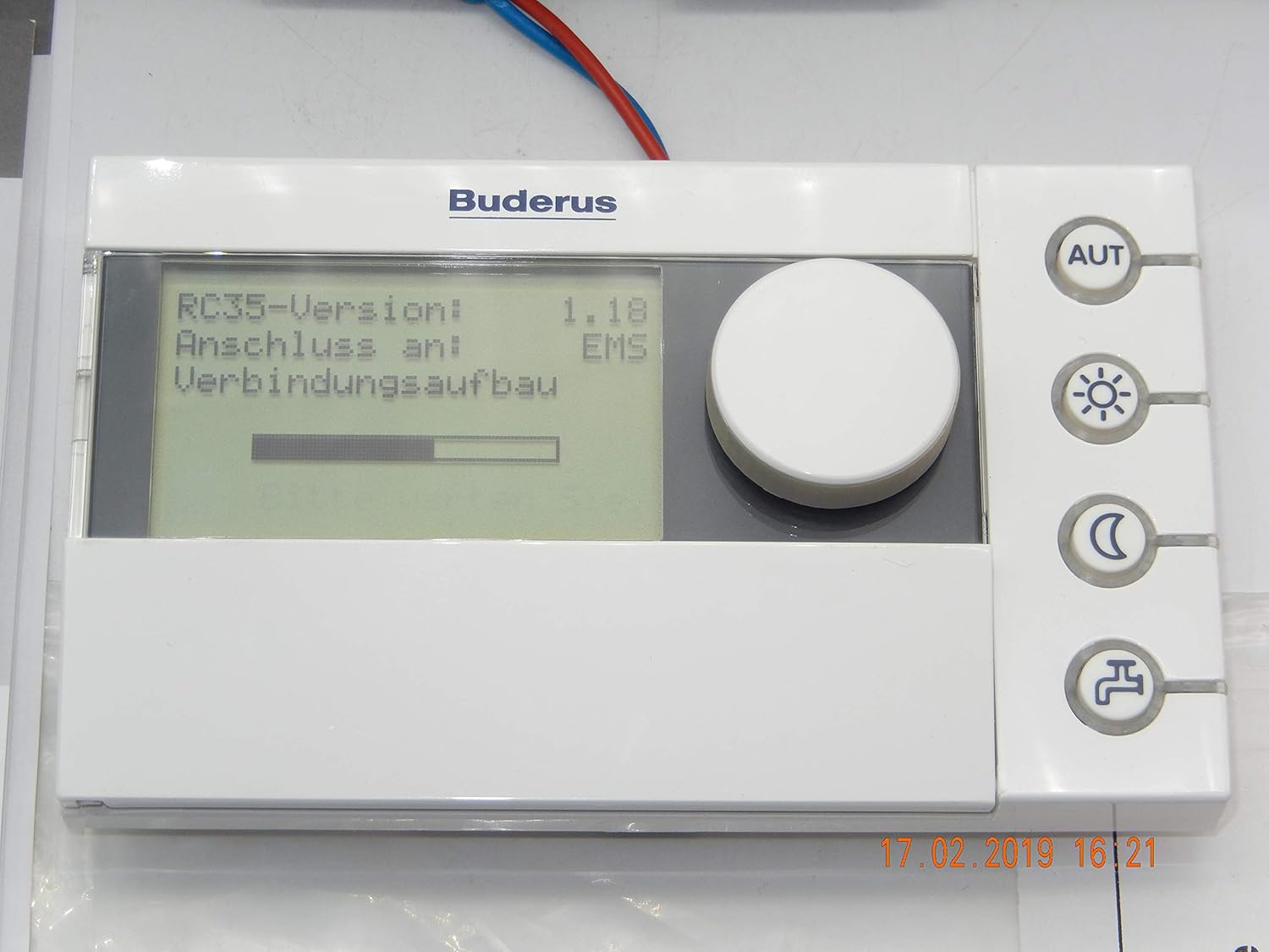 BUDERUS RC35* EMS Raumcontroller, komplett, NEU ohne OVP,offiziell ...