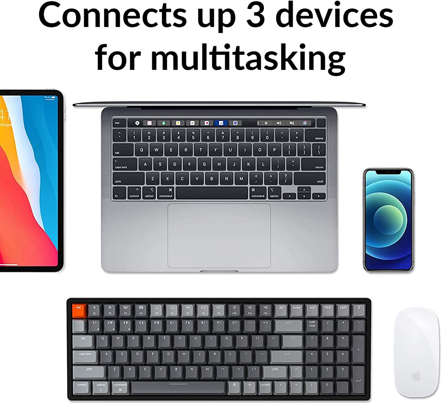 Mua Keychron K4 Version 2 Wireless Gaming Mechanical Keyboard, 100 Keys ...