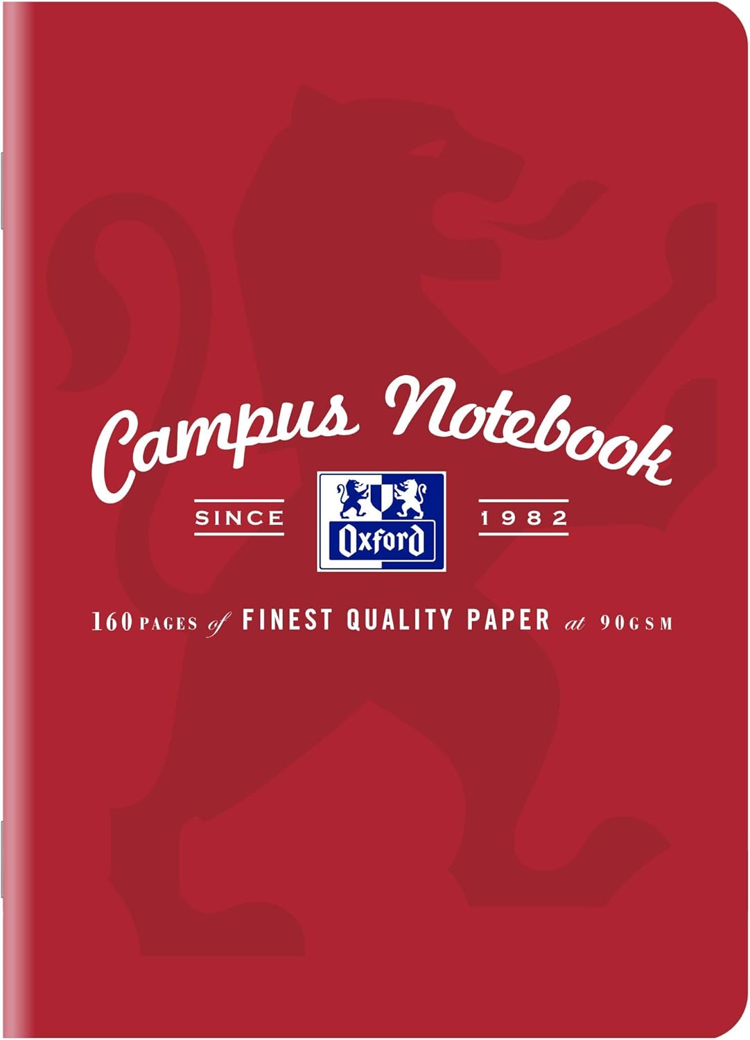 Oxford Campus 400133484 A5 Exercise Book 80 Sheets Squared Pack of 5 ...