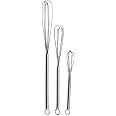 Amazon.com: RSVP Endurance 18/8 Stainless Steel Mini Whisks, Set of 3 ...