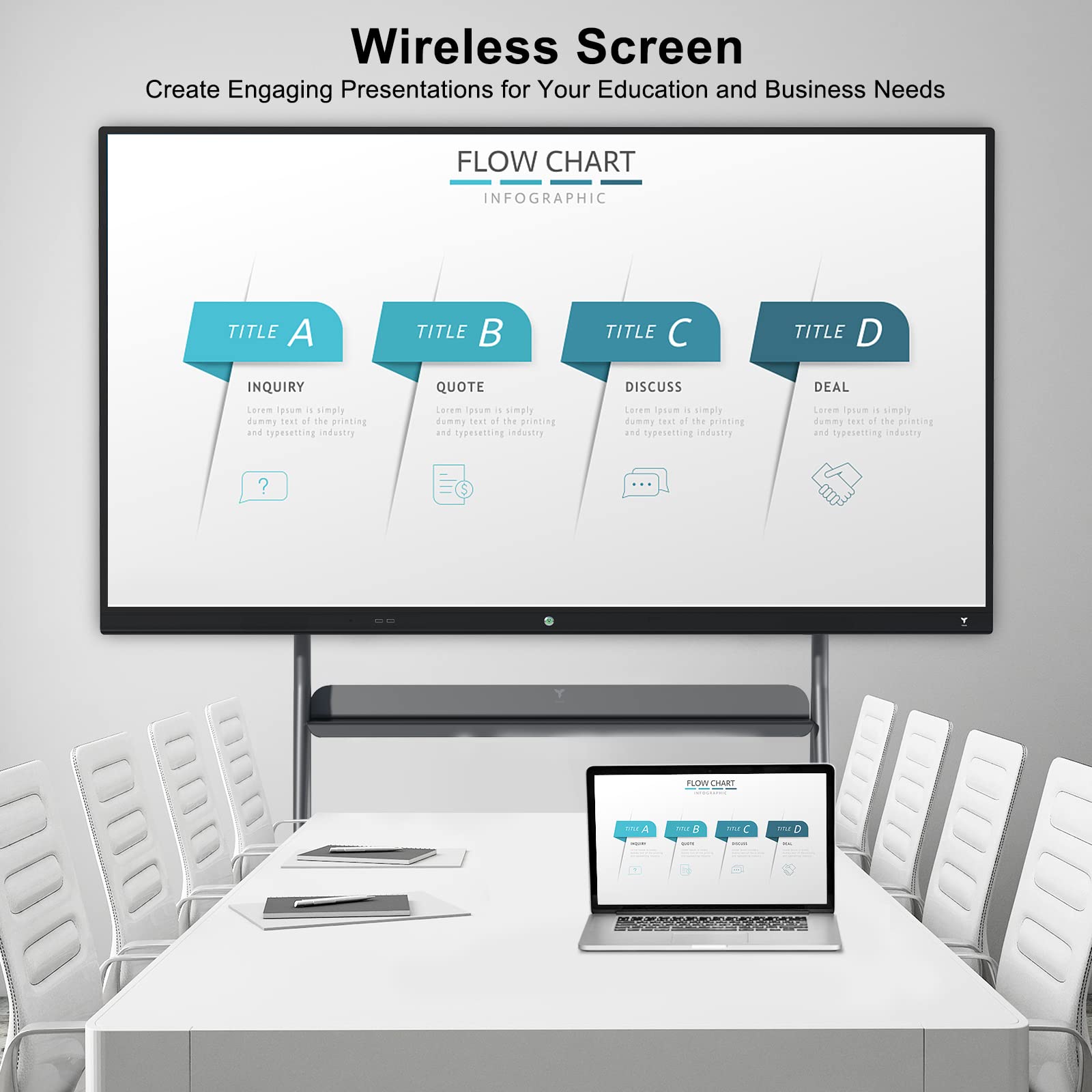 Mua TIBURN R1 75" Smart Board, Touchscreen Display, 4K UHD Interactive Whiteboard, Touch Screen ...