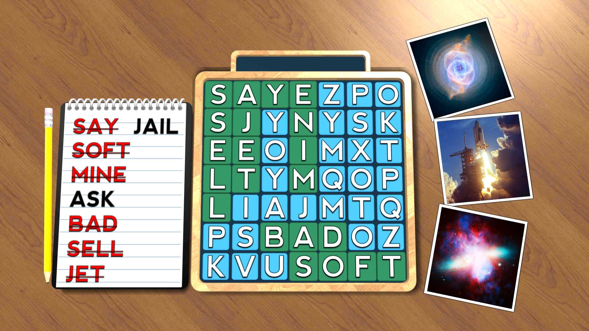 Wordsearch Revealer - Space TV:Amazon.com:Appstore for Android