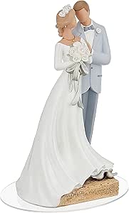 Amazon.com: Enesco Legacy of Love Wedding Bride and Groom Newlywed Cake ...