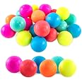 Amazon.com: Super Z Outlet 1 Inch Small Neon Rubber Super Bouncy Balls ...