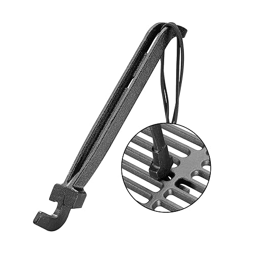 AOREWTGGH Cast Iron Grill Grate Lifter, BBQ Universal Grid Lifter, Hot ...