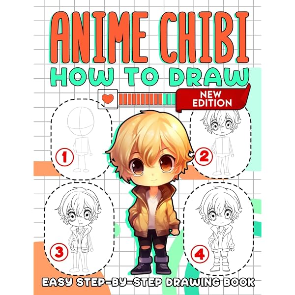 How To Draw A Chibi For Kids Step By Step Cartoons For