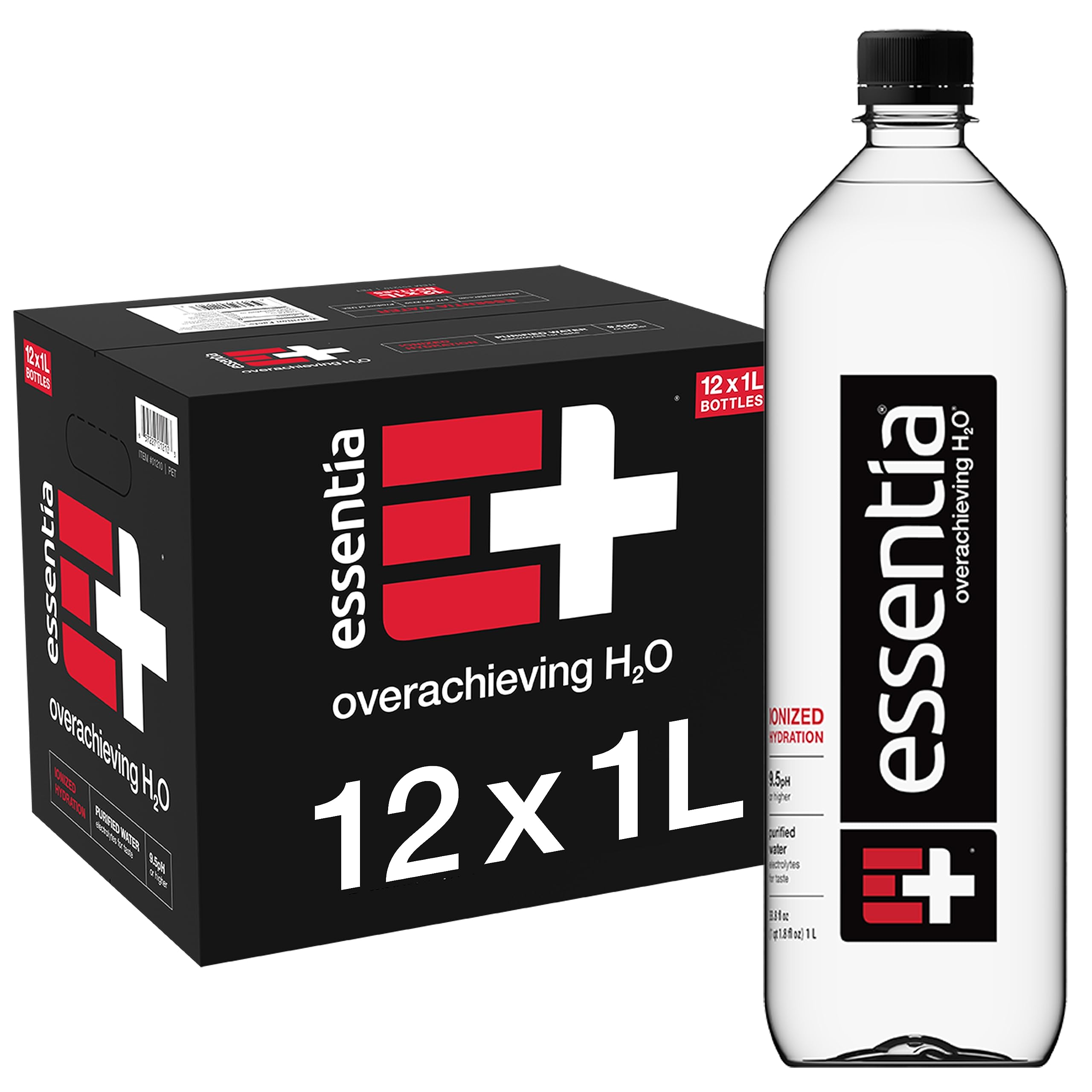 Mua Essentia Water Bottled, Ionized Alkaline Water:99.9% Pure, Infused ...