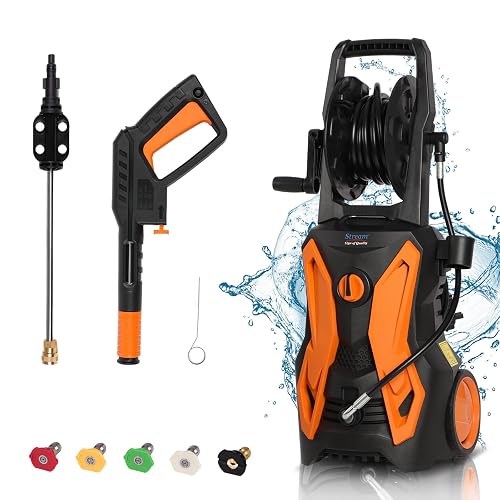 Fazil 4000 PSI Pressure Washer,2.8 GPM Electric Pressure Washer with 4 ...