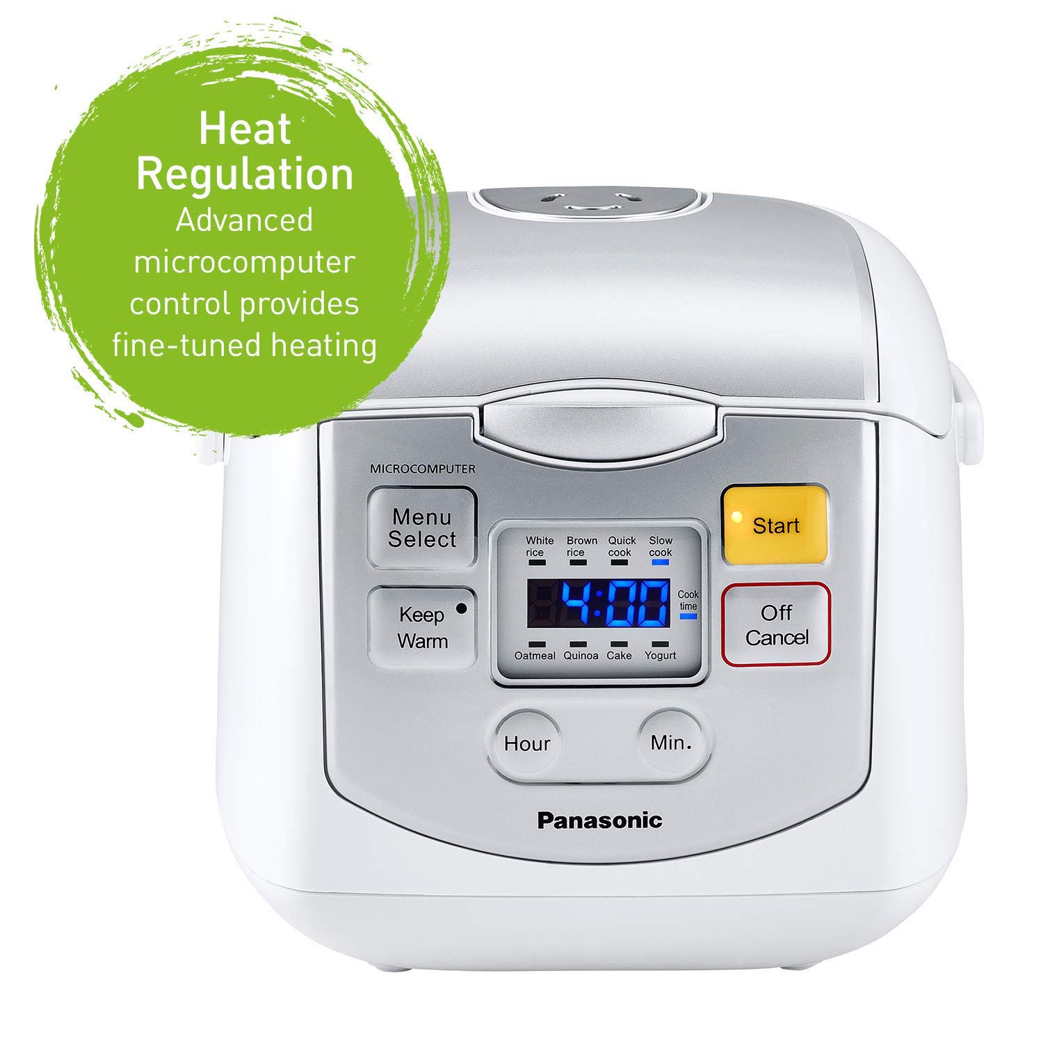 Mua Panasonic SR-ZC075K 4-Cups (Uncooked) Rice Cooker & Multi-Cooker, White trên Amazon Mỹ chính ...
