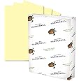Hammermill Colored Paper, 24 lb Canary Printer Paper, 8.5 x 11 - 1 Ream ...