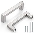 Probrico | 10 Pack Kitchen Cabinet Handles 3-1/2"(90mm) Holes Centers ...