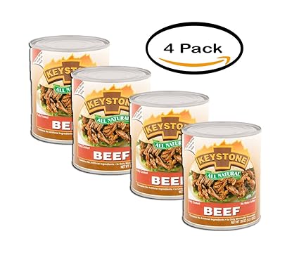 PACK OF 4 - Keystone Beef, 28 oz: Amazon.com: Grocery & Gourmet Food
