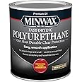 Minwax Fast Drying Polyurethane Protective Wood Finish, Clear Semi ...