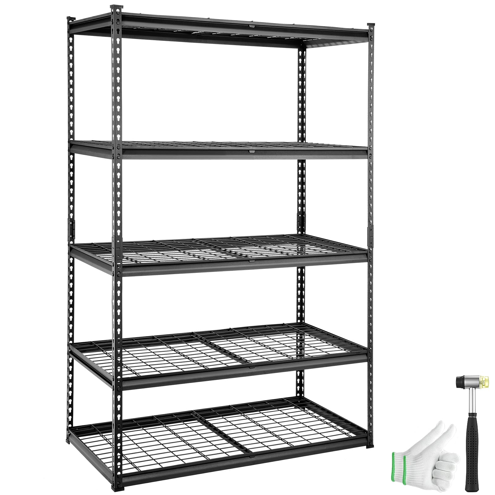 Mua Storage Shelving Unit, 5-Tier Adjustable, 2000 lbs Capacity, Heavy ...