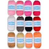 Amazon.com: Studio Sam Acrylic Yarn Set. Ten Large 50g Skeins. Total ...