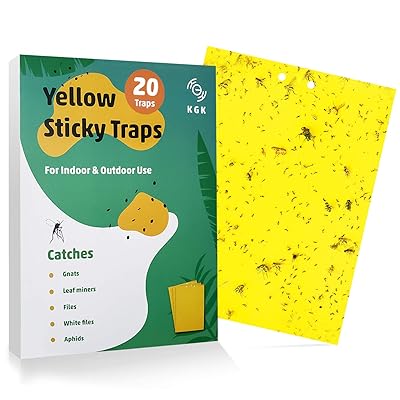 KGK Dual-Sided Yellow Sticky Traps -20 Pack Yellow Philippines | Ubuy